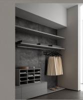 China 2.6m Whole Wardrobe Designs wooden bedroom wall panels 3C Walk In Wardrobe Closet for sale