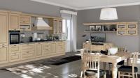 China 2000mm Europen Design Shaker L Shaped Kitchen Cabinets With Island Cunboard for sale