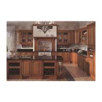 China 2000mm 1.2M Solid Wood Kitchen Cabinets Island Bar Cabinets Classic for sale