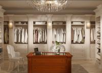 China 4000mm 5 Door Solid Wood Combined Wardrobe And Drawers Carved Finished for sale