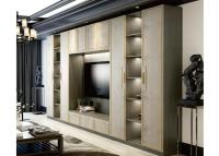 China 1600mm Living Room Entertainment Shelves TV Stand 75 Inch TV Entertainment Center for sale