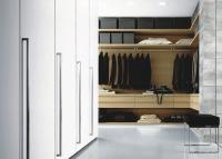 China 20MM Bedroom Design With Walk In Closet 4 Door Wardrobe With Drawers SGS for sale