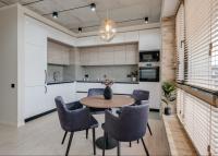 China L Shape Modern Modular Kitchen Cabinets With Corner Pantry And Island Family Use for sale