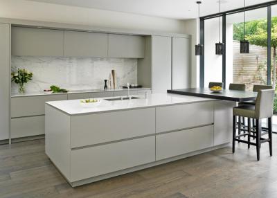 China 600mm 1.8m DTC Modern High Gloss Kitchen Cabinets Unit With Marble Top for sale