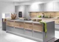 China 600mm 1.8m DTC Modern High Gloss Kitchen Cabinets Unit With Marble Top for sale