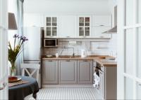 China Villa Kitchen Cabinet with nuomi drawer and marble top Magic corner basket cabinets furniture for sale