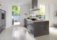 China Villa Kitchen Cabinet with nuomi drawer and marble top Magic corner basket cabinets furniture for sale