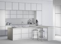 China China supplier cheap kitchen cabinets design with sink and quartz top 2021 new trend pantry cabinets storage for sale