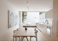 China 20mm Oak Modern Modular Kitchen Cabinets Muebles Cocina For Villa Use for sale