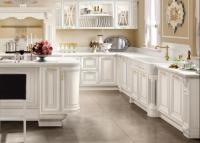 China 2000mm Europen Design Shaker L Shaped Kitchen Cabinets With Island Cunboard for sale