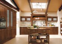 China 1000mm Carved White Solid Modern Aluminium Kitchen Cabinet With Island for sale
