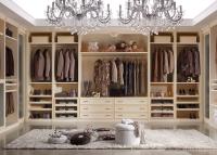 China 3500mm 5 Door Solid Wood Wardrobe Closet Bedroom Furniture Drawers Island for sale