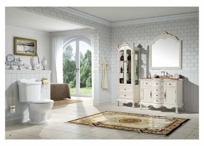 China 1200mm 90cm Solid Wood Vanity Units 30 Inch For Bathrooms Wall Mount for sale