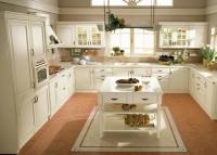 China 1800mm SS304 Solid Wood Kitchen Cabinets for sale