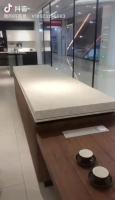 China 75in Family Stained Plywood Modern Beadboard Kitchen Cabinets U Shape Particle Board for sale
