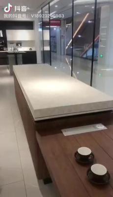 China 75in Family Stained Plywood Modern Beadboard Kitchen Cabinets U Shape Particle Board for sale