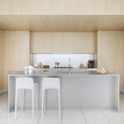 China 18mm Island Kitchen Cabinets Breakfast Bar for sale