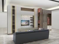 China 180CM Oak TV Entertainment Unit Multi Color Wood TV Stand Arbitrarily ODM for sale