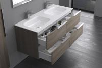 China 560mm 80cm Contemporary Bathroom Storage Cabinet Vanity Vessel Sink for sale