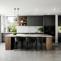 China Wood kitchen cabinets furniture Modern Customize cuisine complete base cabinets with drawers in plywood for sale