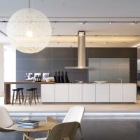 China Blum Modern Modular Kitchen Cabinets for sale