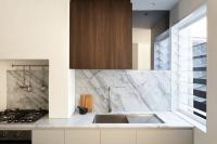 China Customize Modern Modular Kitchen Cabinet With Microwave And Oven Cabinets for sale