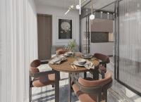 China foshan factory modern complete kitchen cabinet  with waste bin and led light for kitchen cabinet for sale
