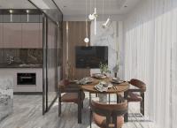 China foshan factory modern complete kitchen cabinet  with waste bin and led light for kitchen cabinet for sale