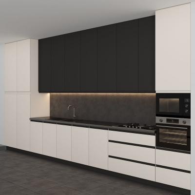 China 20mm 50cm Modern Modular Kitchen Cabinets With Oven Cabinet Plywood Door for sale