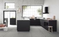 China Wood Furniture Hpl Door Modern Prefab Kitchen Cabinets for sale