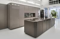 China Customize Modern Modular Kitchen cabinets with Sink tap and Upper cabinets for sale