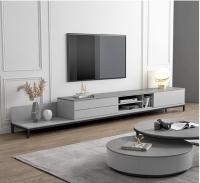 China 1800 X 400 X 450mm Living Room TV Shelves Solid Wood Tv Cabinet For Villa for sale