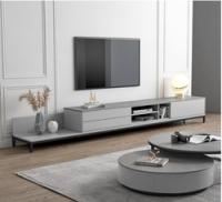 China 1800 X 400 X 450mm Living Room TV Shelves Solid Wood Tv Cabinet For Villa for sale