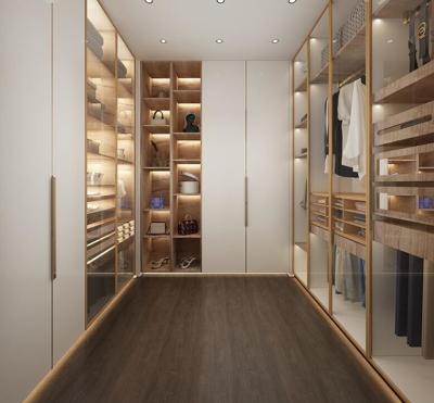 China 79in Walk In Closet Wardrobe for sale