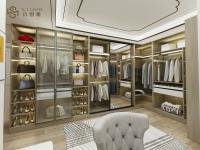 China 18mm Panel Walk In Closet Wardrobe for sale