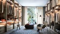China 20mm Walnut Wood Walk In Closet Wardrobe for sale