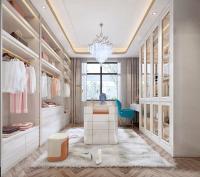 China Blum Metal Frame Sliding Door Walk In Closet Wardrobe Clothing Cabinets ISO9001 for sale