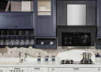 China HPDL 3M Wood Modern Modular Kitchen Cabinets Pantry Cabinet Modern Shaker OEM for sale