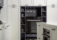 China HPDL 3M Wood Modern Modular Kitchen Cabinets Pantry Cabinet Modern Shaker OEM for sale