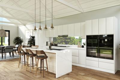 China 40CM Stone Top Island Kitchen Cabinets for sale