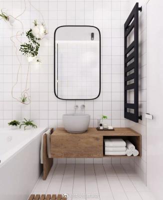 China 36 Inch 400mm 600mm Contemporary Bathroom Cabinets Vanity Melamine Finished for sale