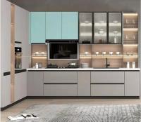China 50CM Light white Kitchen Cabinets Pantry Storage Unit For Storage Use for sale
