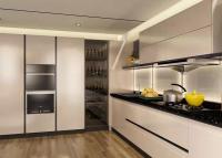 China 18mm  Kitchen Cabinets white Modern Farmhouse  Island With Cupboards for sale