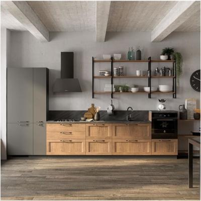 China Classic Antique Cupboard Pantry RTA Kitchen Cabinets 20mm Solid wood for sale