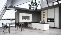 China Shaker Style Solid Wood Kitchen Cabinets H900mm 18mm Chip board for sale