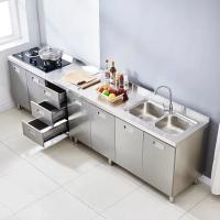 China Kitchen Modular Stainless Steel BBQ Cabinets ISO4001 Approved Modern for sale