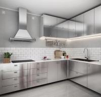 China Kitchen Modular Stainless Steel BBQ Cabinets ISO4001 Approved Modern for sale