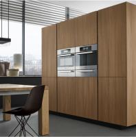 China Simple modular custom cheap solid wood kitchen cabinets for kitchen furniture for sale
