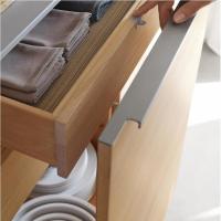 China Simple Modular plywood kitchen cabinets Melamine Finishing For Home Improvement for sale