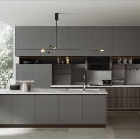 China Plywood Kitchen Cabinet With Kitchen Island Table For Home Improvement for sale